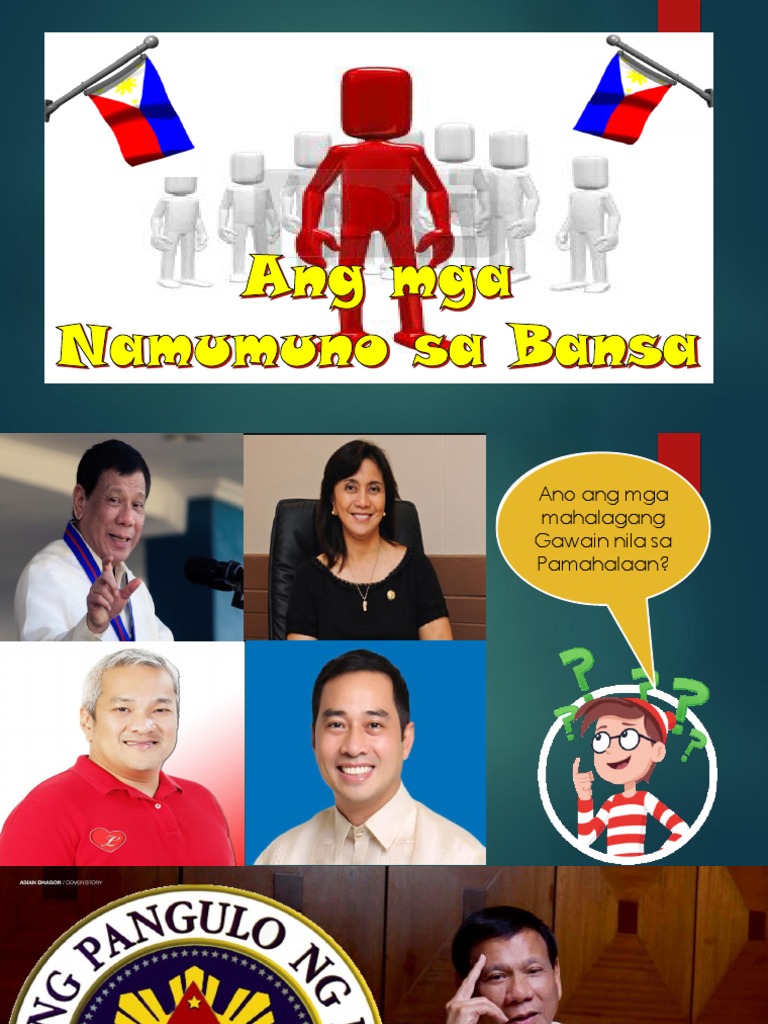 Ang Mga Namumuno Sa Bansa | PDF