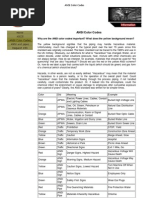 NRF Color Codes | PDF | Pastel | Grey