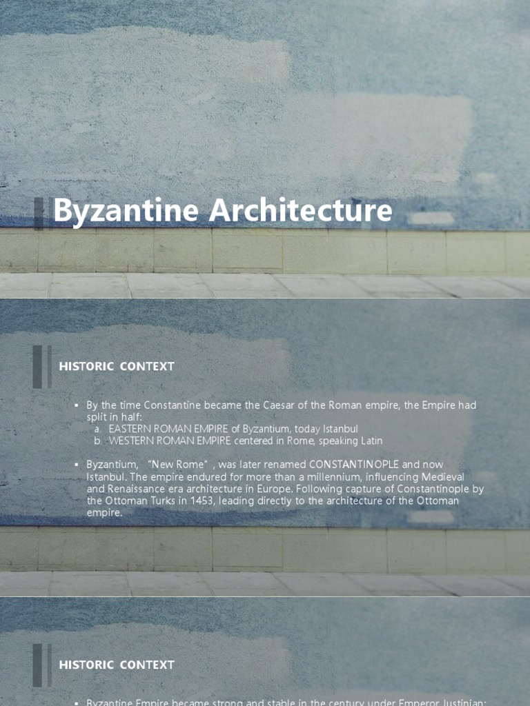 Byzantine Architecture | Download Free PDF | Byzantine Empire | Dome