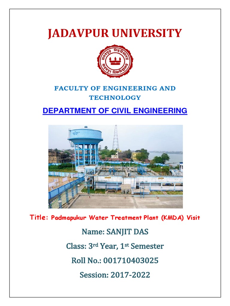 Jadavpur University - Front Page | PDF