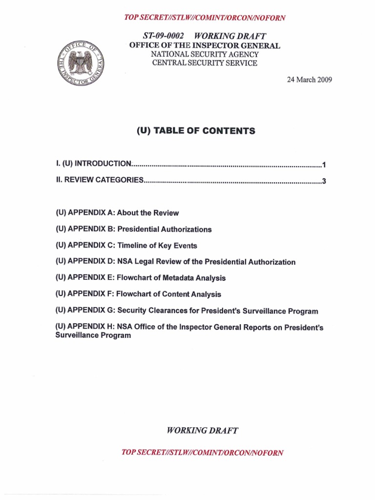 NSA Secretary General Report 2009 | PDF