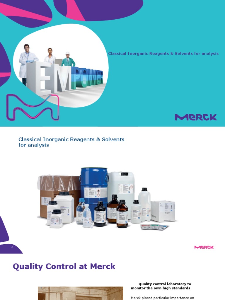 Merck Laboratory Chemical Grading | PDF | Reagent | Analytical Chemistry