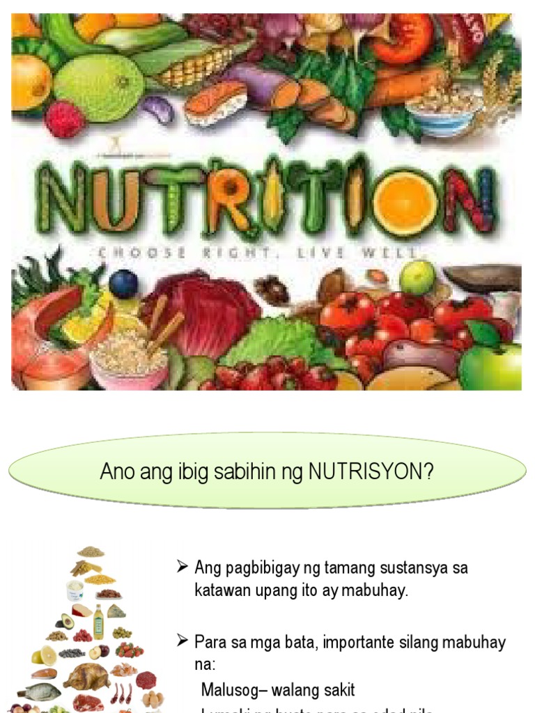 Nutrisyon | PDF