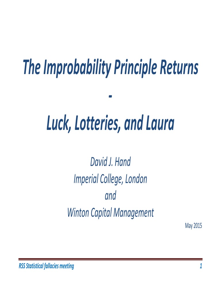 The Improbability Principle Returns | PDF | Assassination Of John F ...