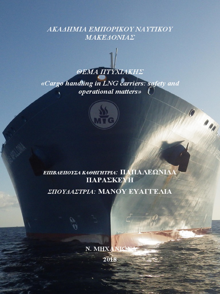 LNG Cargo Handling: Safety Protocols | PDF | Natural Gas | Liquefied ...