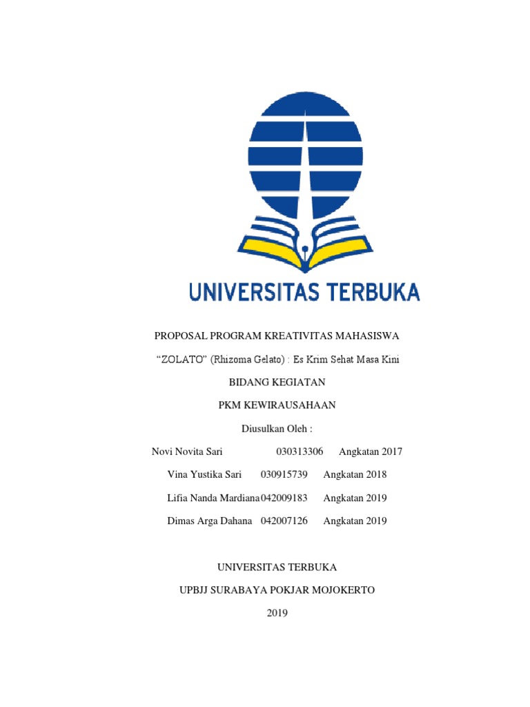 Contoh PKM | PDF