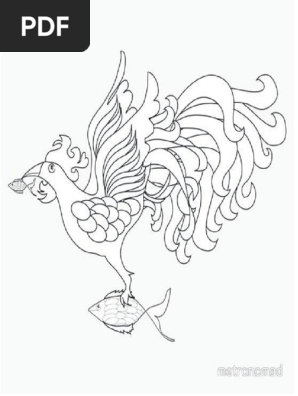 Original Sarimanok Drawing