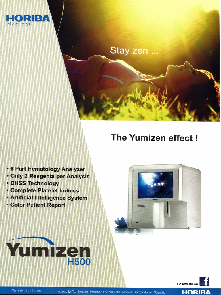 11 Hematology Analyser Yumizen H500 Horiba PDF | PDF