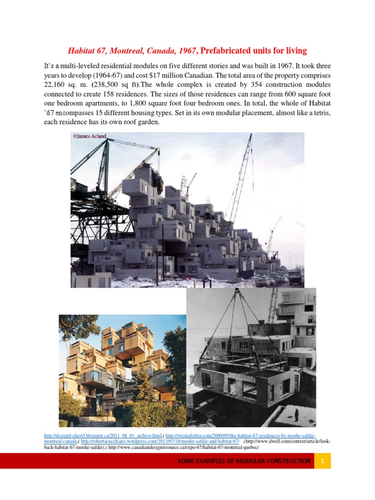 Some Examples of Modular Projects | PDF | Modularity | Apartment