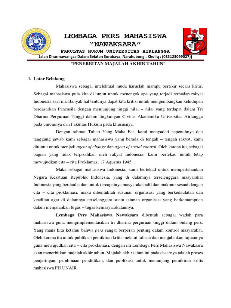 Proposal Majalah | PDF