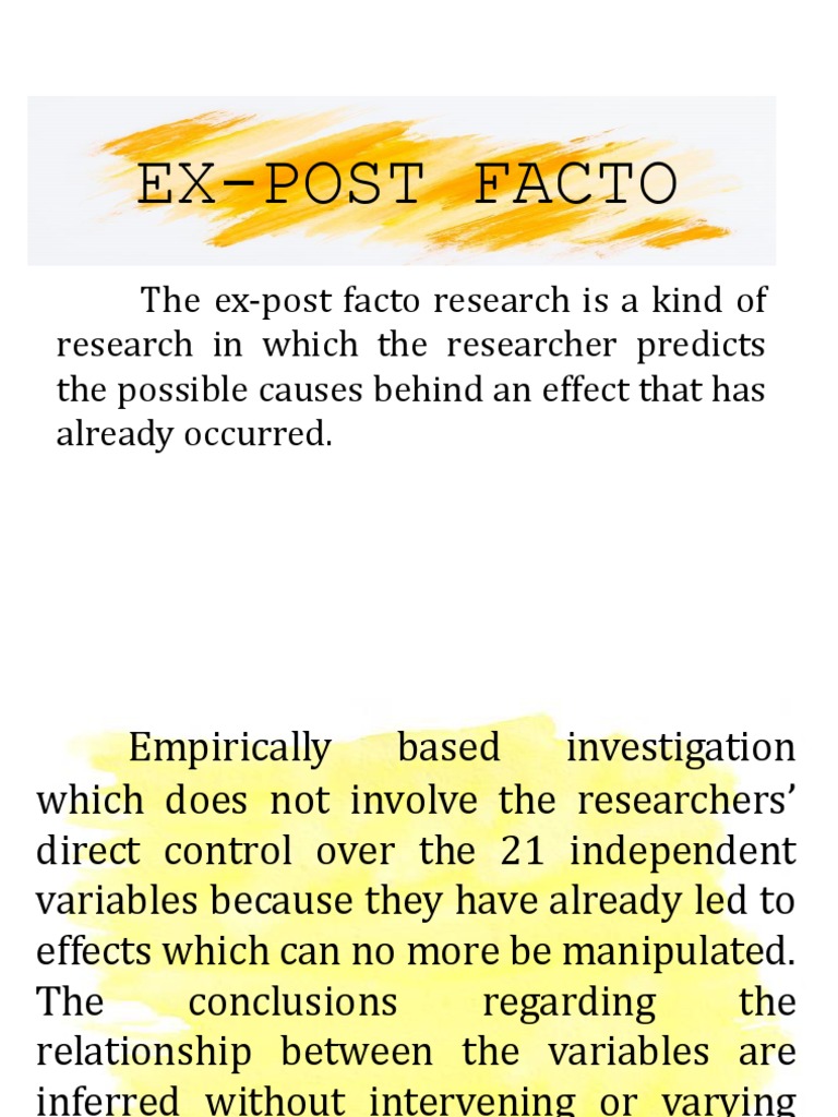 Expost | PDF