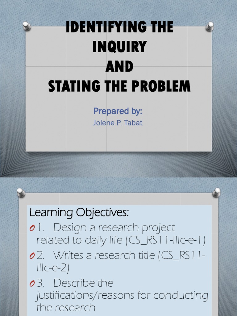 Research Topic & Title | PDF | Learning | Psychological Concepts