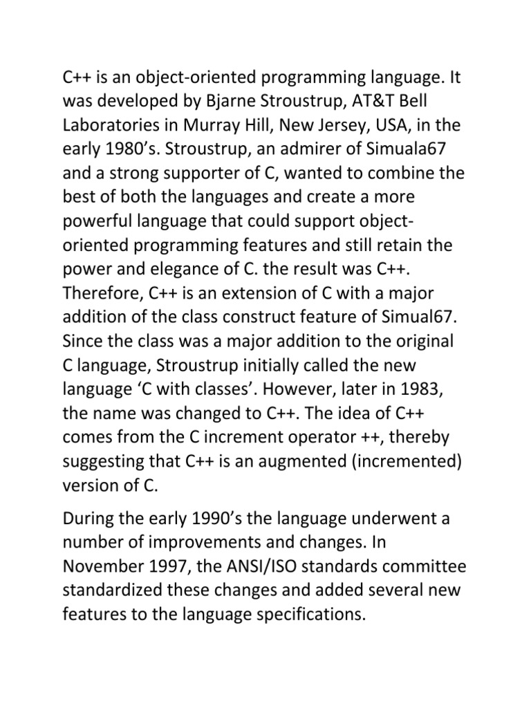 C++ Text | Download Free PDF | C++ | C (Programming Language)