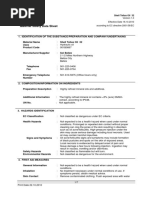 Shell Tellus Oil T 32: Safety Data Sheet | PDF | Dangerous Goods ...