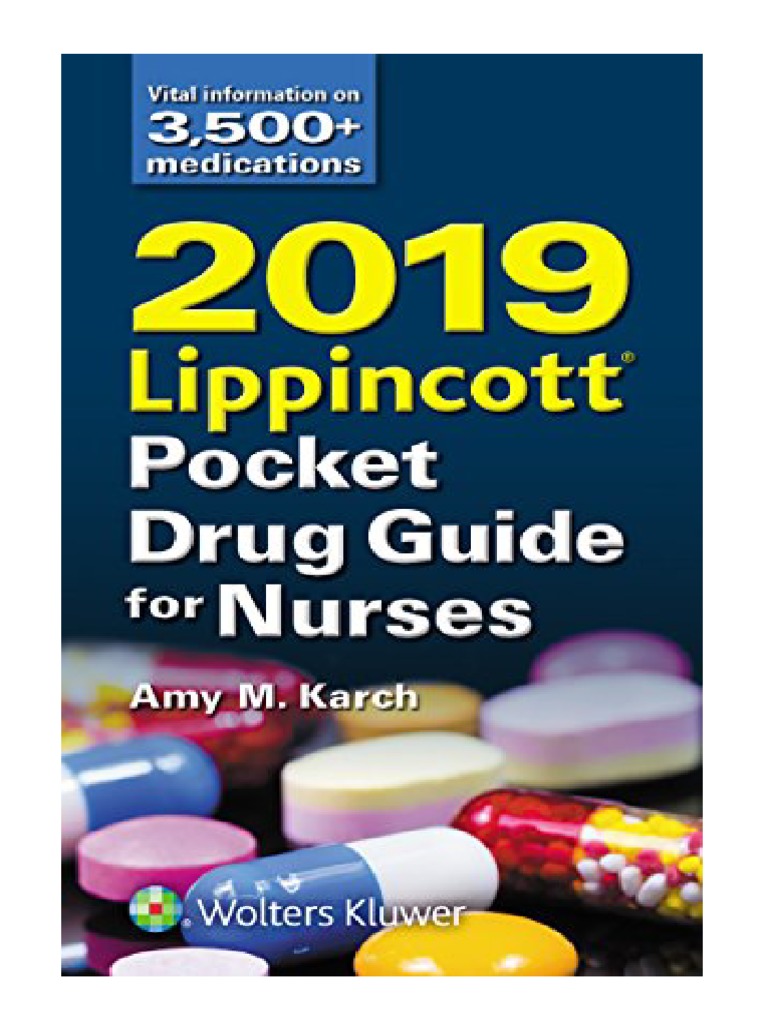 2019 Lippincott Pocket Drug Guide | PDF