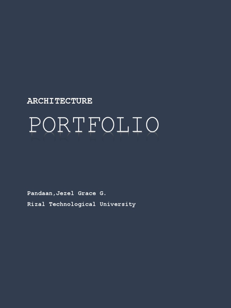 Portfolio Draft | PDF