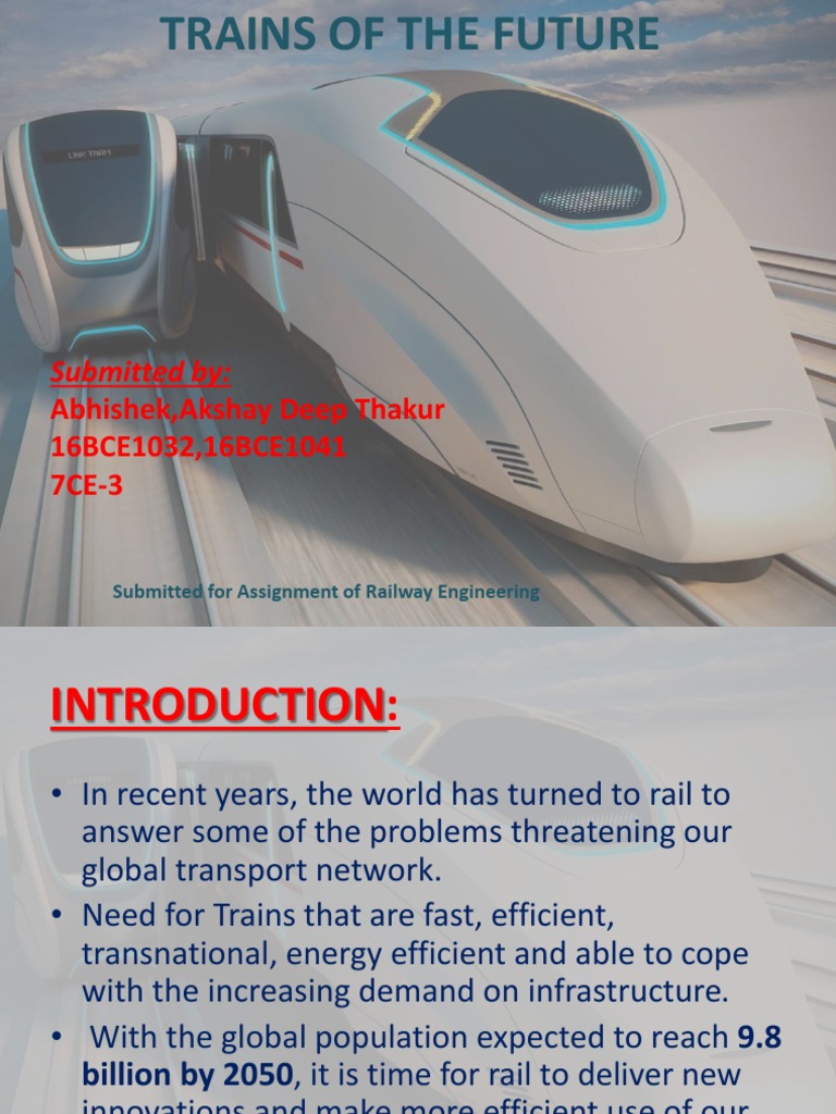 Future Innovations in Train Technology | PDF | Train | Hyperloop