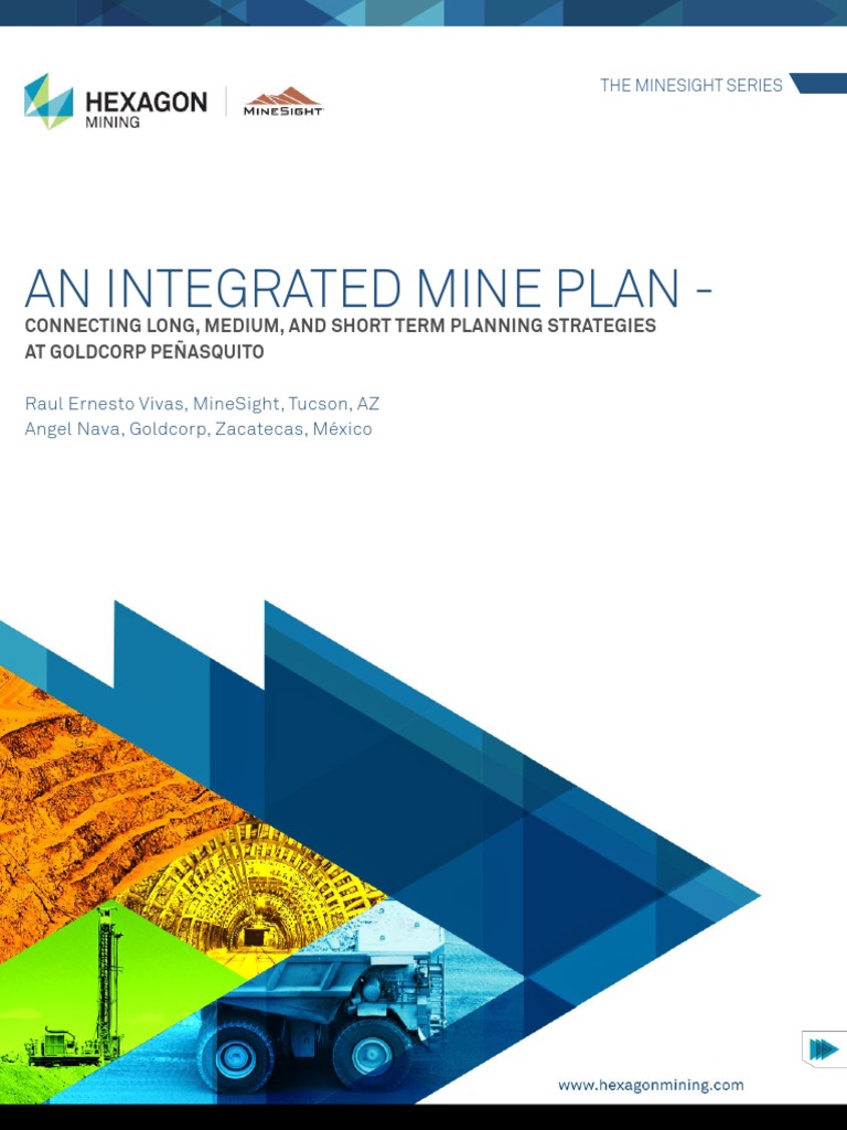 An Integrated Mine Plan | PDF | Mining | Excavation (Archaeology)