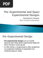 Experimental Research Essentials | PDF | Experiment | Design Of Experiments
