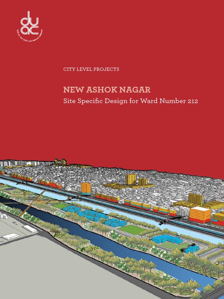 New Ashok Nagar Urban Design Proposal | PDF | Delhi | Neighbourhood