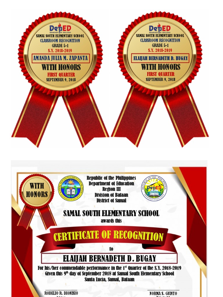 Editable Ribbons&cert | PDF