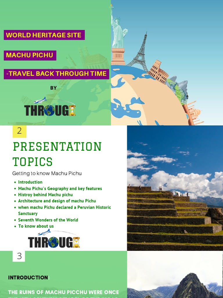 Machu Picchu: Inca History & Architecture | PDF