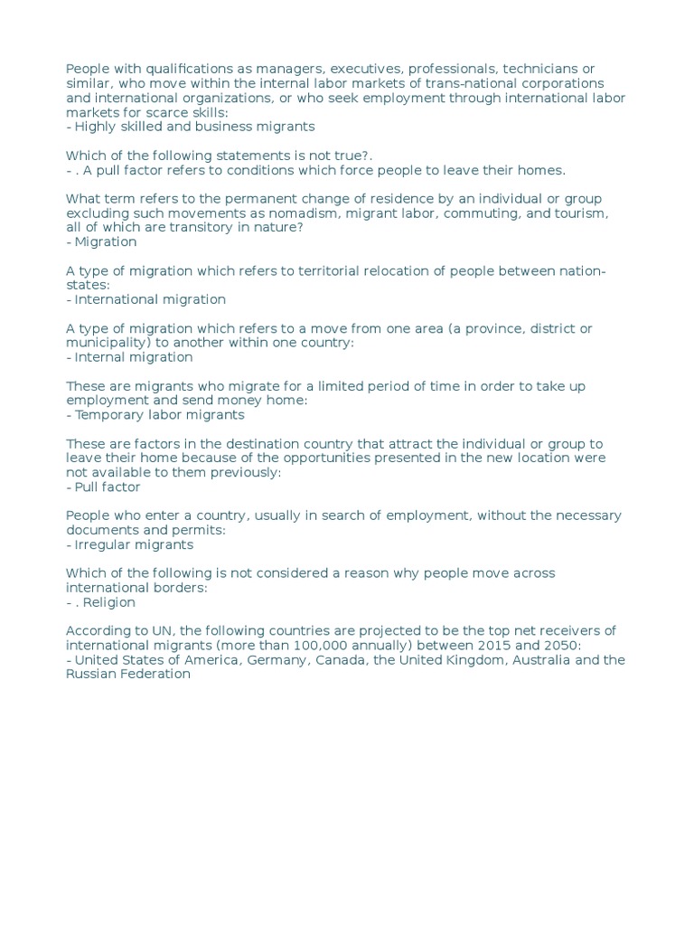 Contemporary World Quiz 4 10 - 10 PDF | PDF | Business | Finance ...