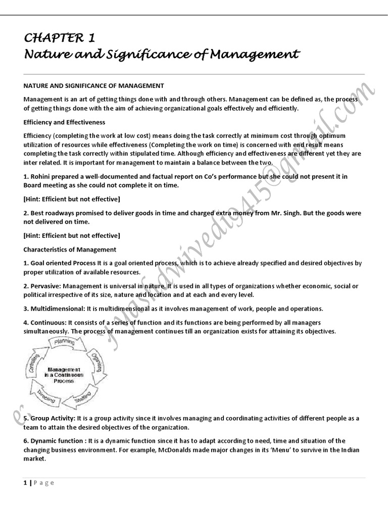 Business Studies Notes | PDF | Profession | Goal
