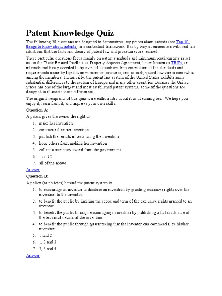 How To Read Patents | PDF | Patent Application | Patent