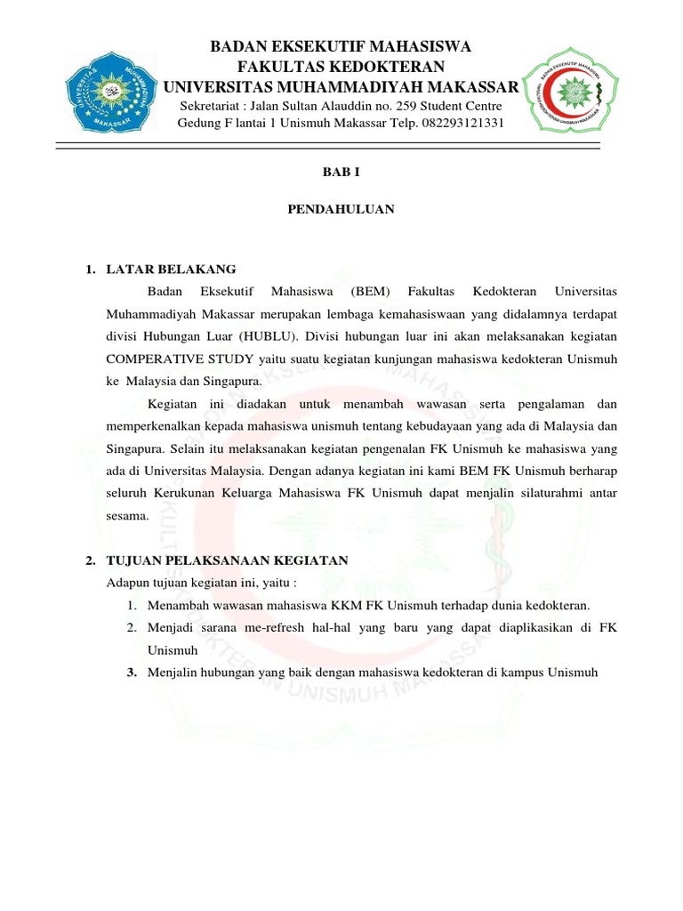 Study Tour Fkom | PDF