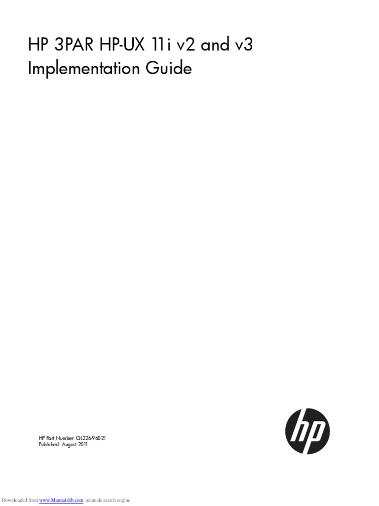 HP-UX Implementacion 3PAR | Download Free PDF | Command Line Interface ...