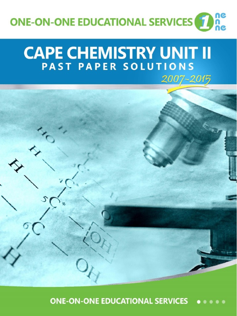 Chemistry Unit 2 Paper 2 (Solutions) - 1 PDF | PDF | Chromatography ...