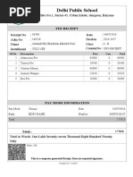 IGNOU Payment Receipt | PDF