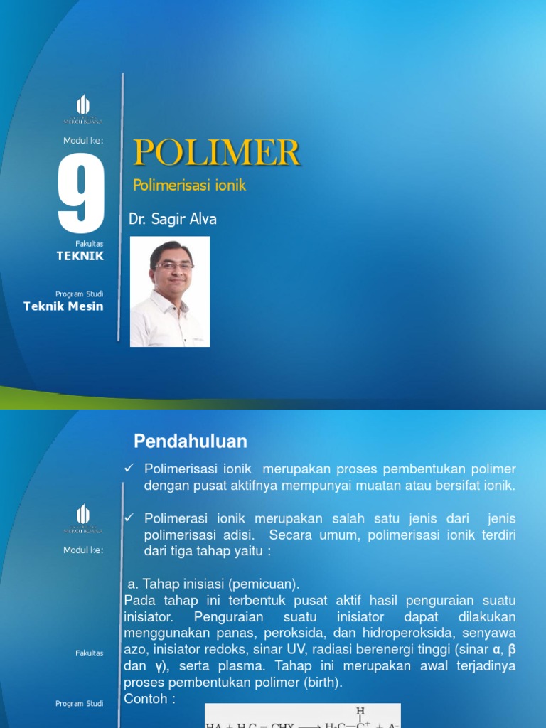 Modul Bahan Polimer | PDF