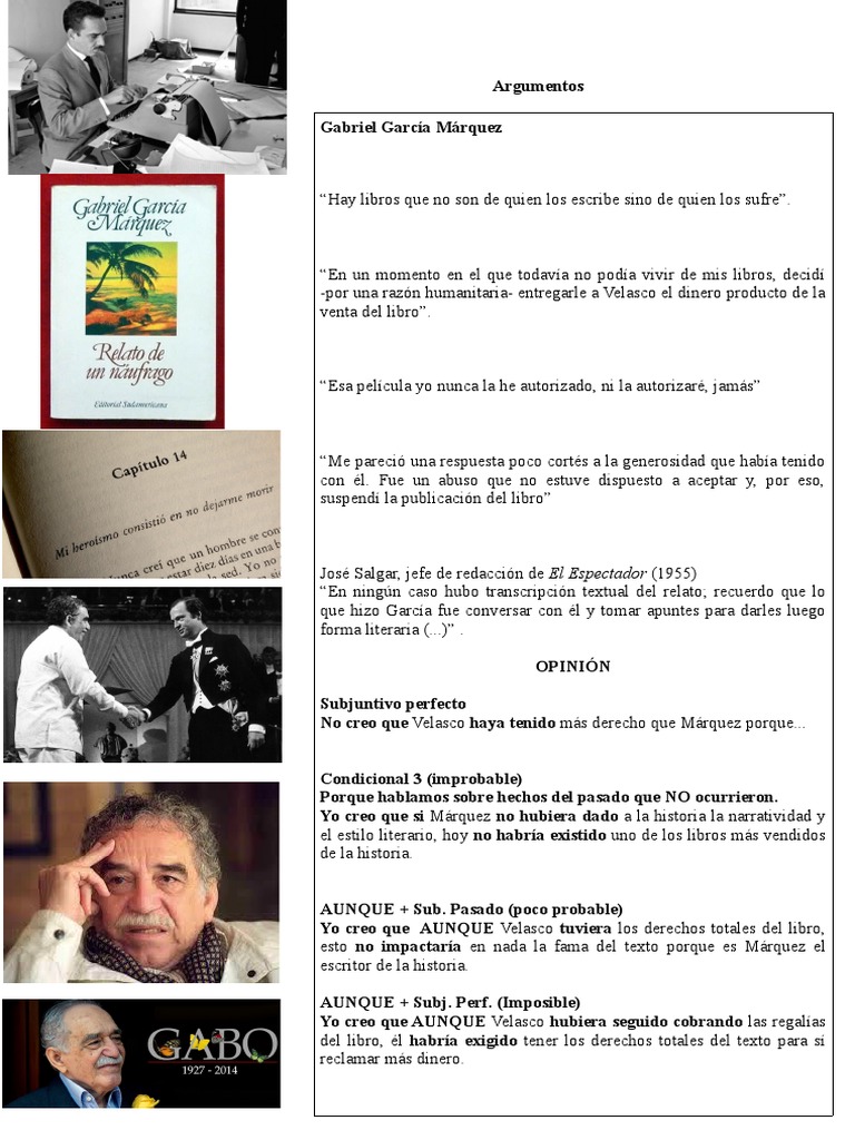 Argumentos Márquez | PDF