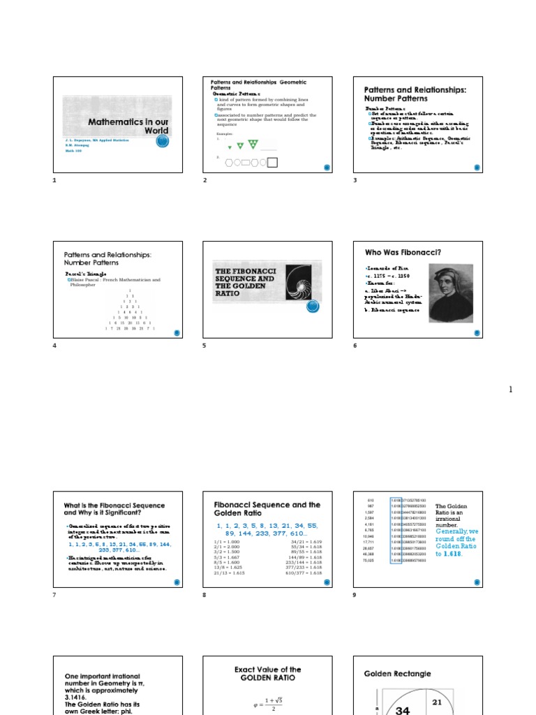 Patterns and Relationships: Number Patterns | PDF | Numbers | Teaching ...