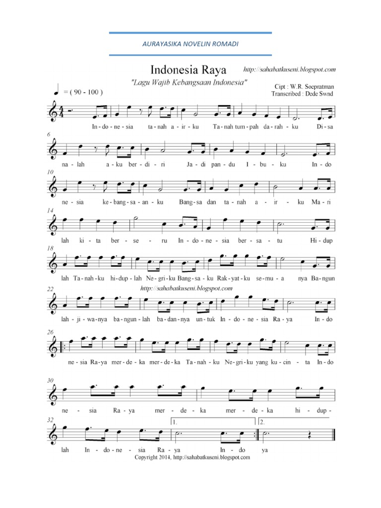 Indonesia Raya | PDF