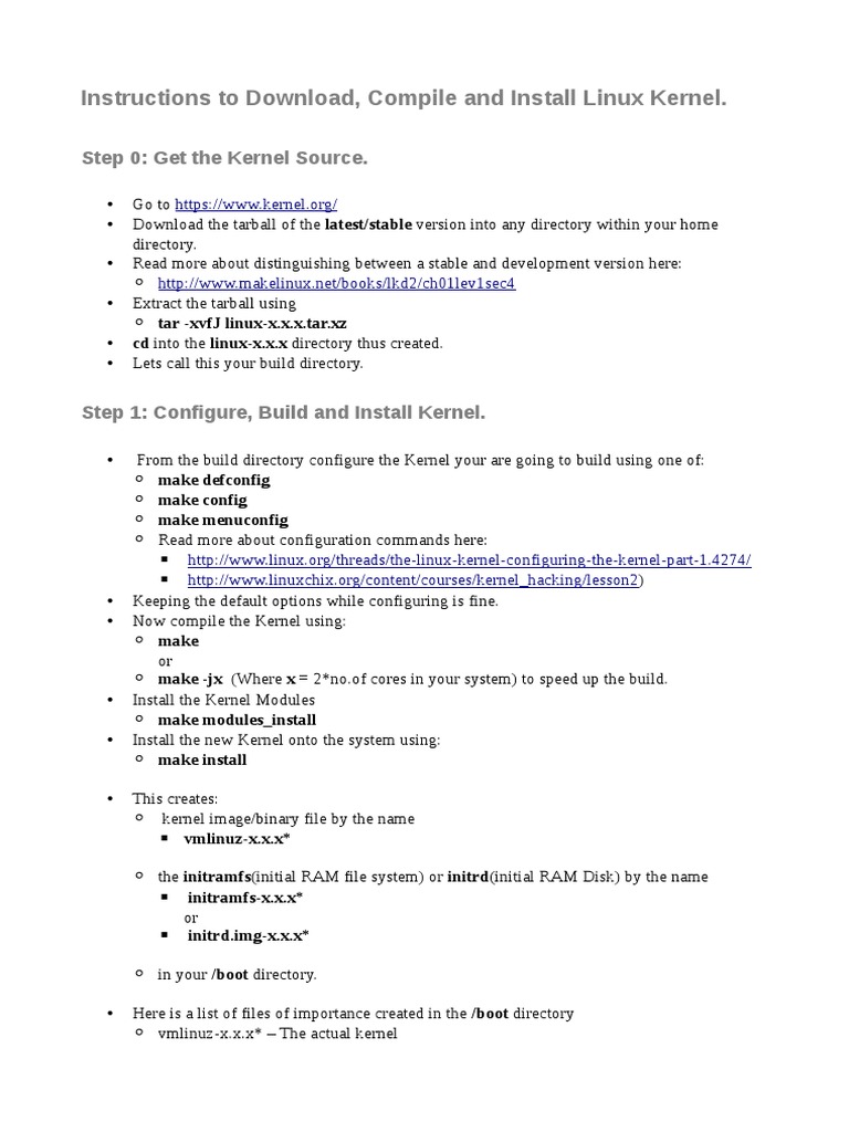 A Comprehensive Guide to Downloading, Configuring, Compiling and ...