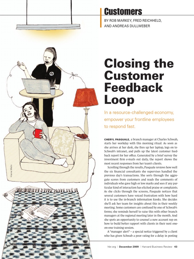 Closing the Customer Feedback Loop | PDF | Sales | Business
