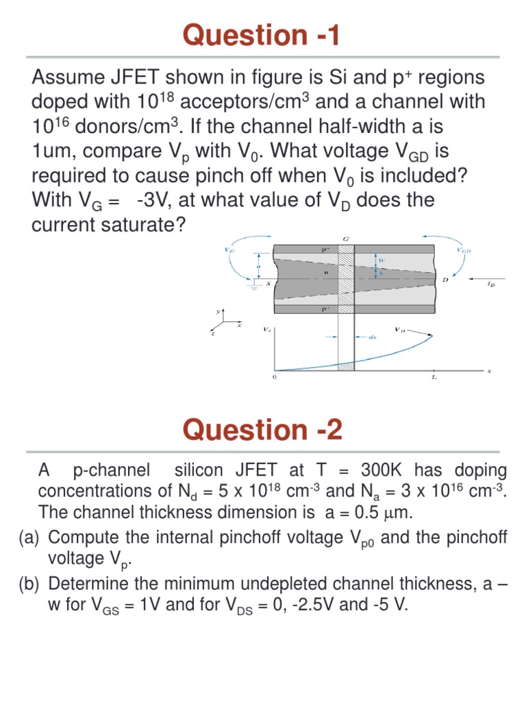 Sample Question 3 | Download Free PDF | Capacitor | Field Effect Transistor