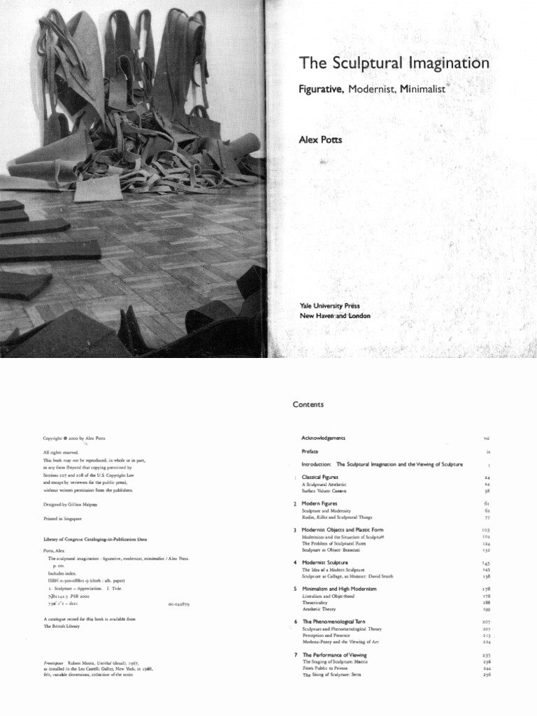 Alex POTTS 2000 - The Sculptural Imagination - Figurative Modernist ...