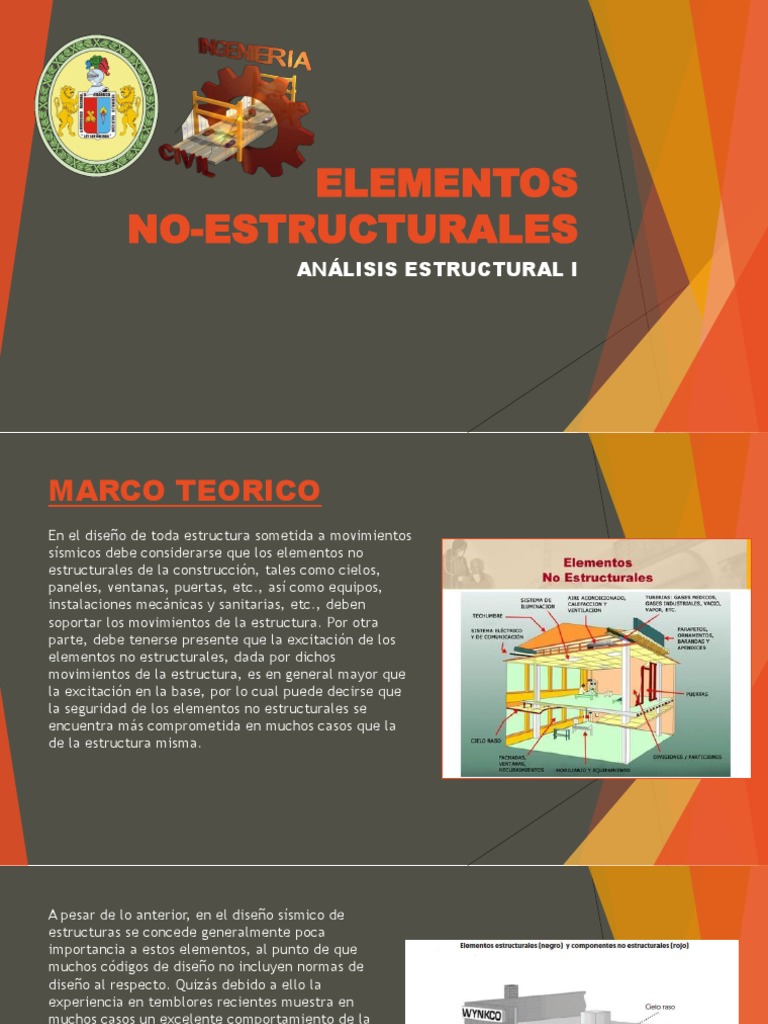 Elementos No Estructurales | PDF | Naturaleza