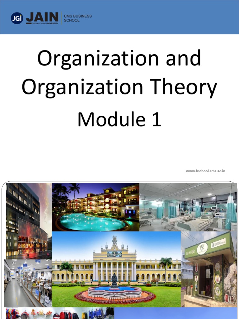 OD - Module 1 | PDF | Organizational Structure | System