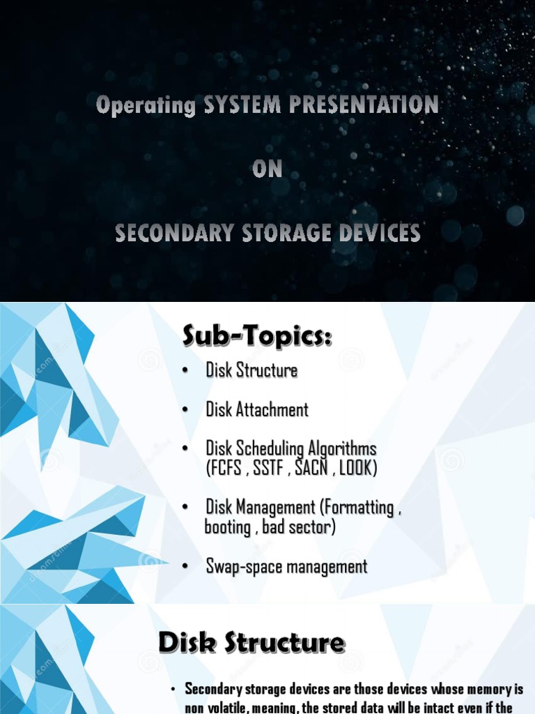 Ooosss | PDF | Hard Disk Drive | Scheduling (Computing)