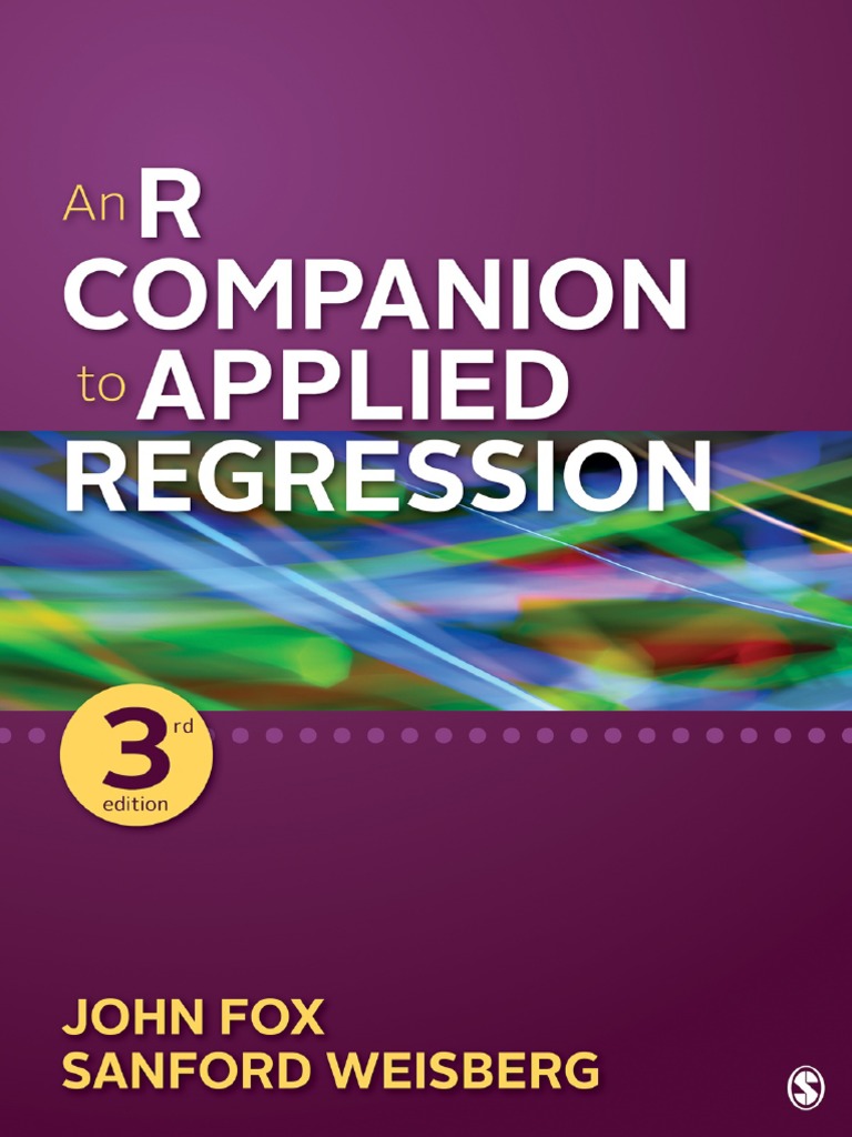 Companion Applied Regression R | PDF | R (Programming Language) | Linear Regression