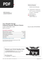 Bank of America Bank Statement - 1 | PDF | Finance & Money Management