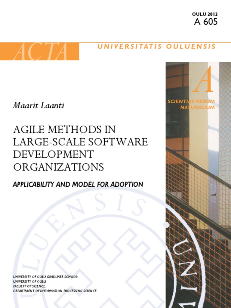 Large-Scale Software Organizations | Download Free PDF | Agile Software ...