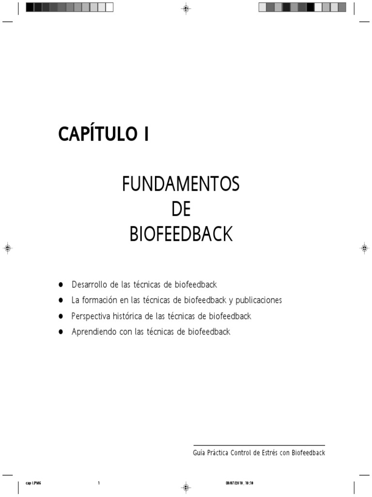 Fundamentos de Biofeedback | PDF | Aprendizaje | Sistema nervioso