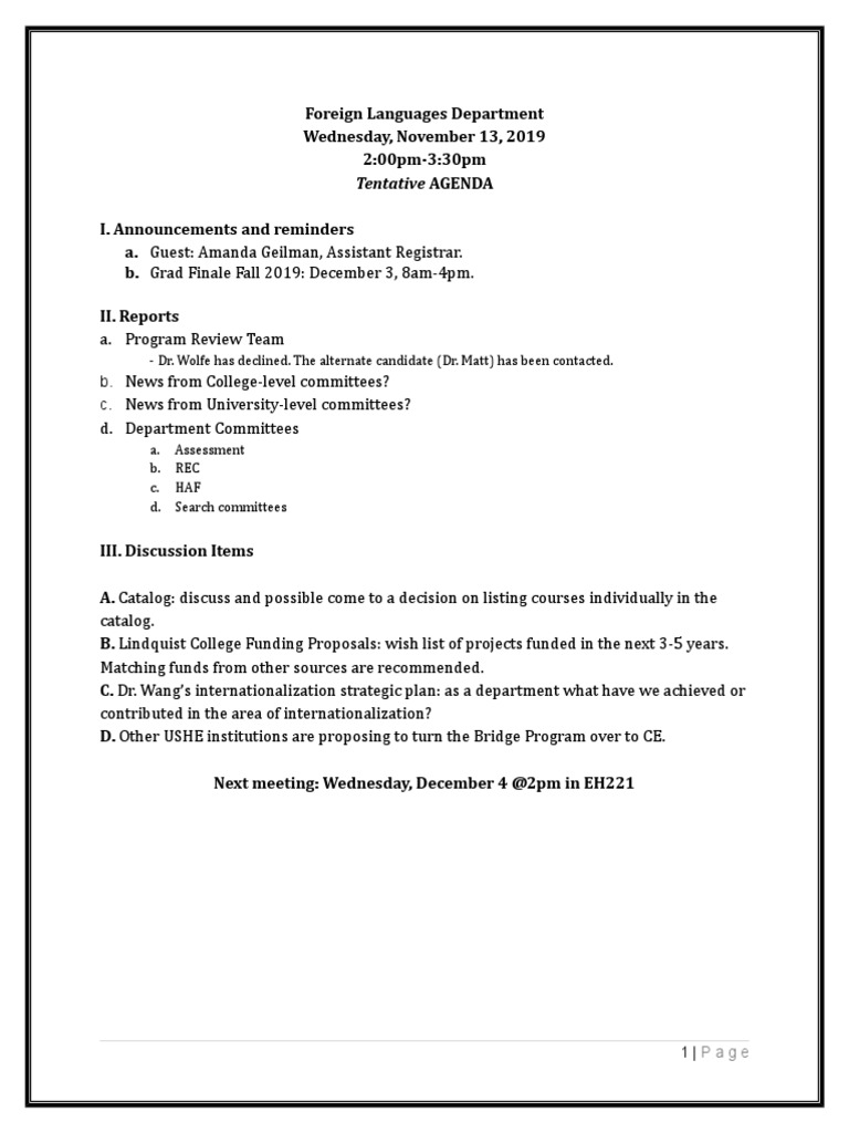 A. Program Review Team News From College-Level Committees? News From ...