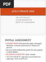 ATLS 11 Updates | PDF | Major Trauma | Bleeding